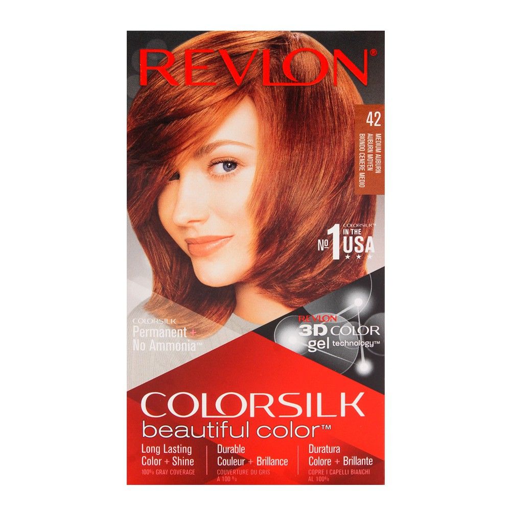 Buy Revlon Color CreamSilk Hair Color Cream 42 Medium Auburn In Pakistan