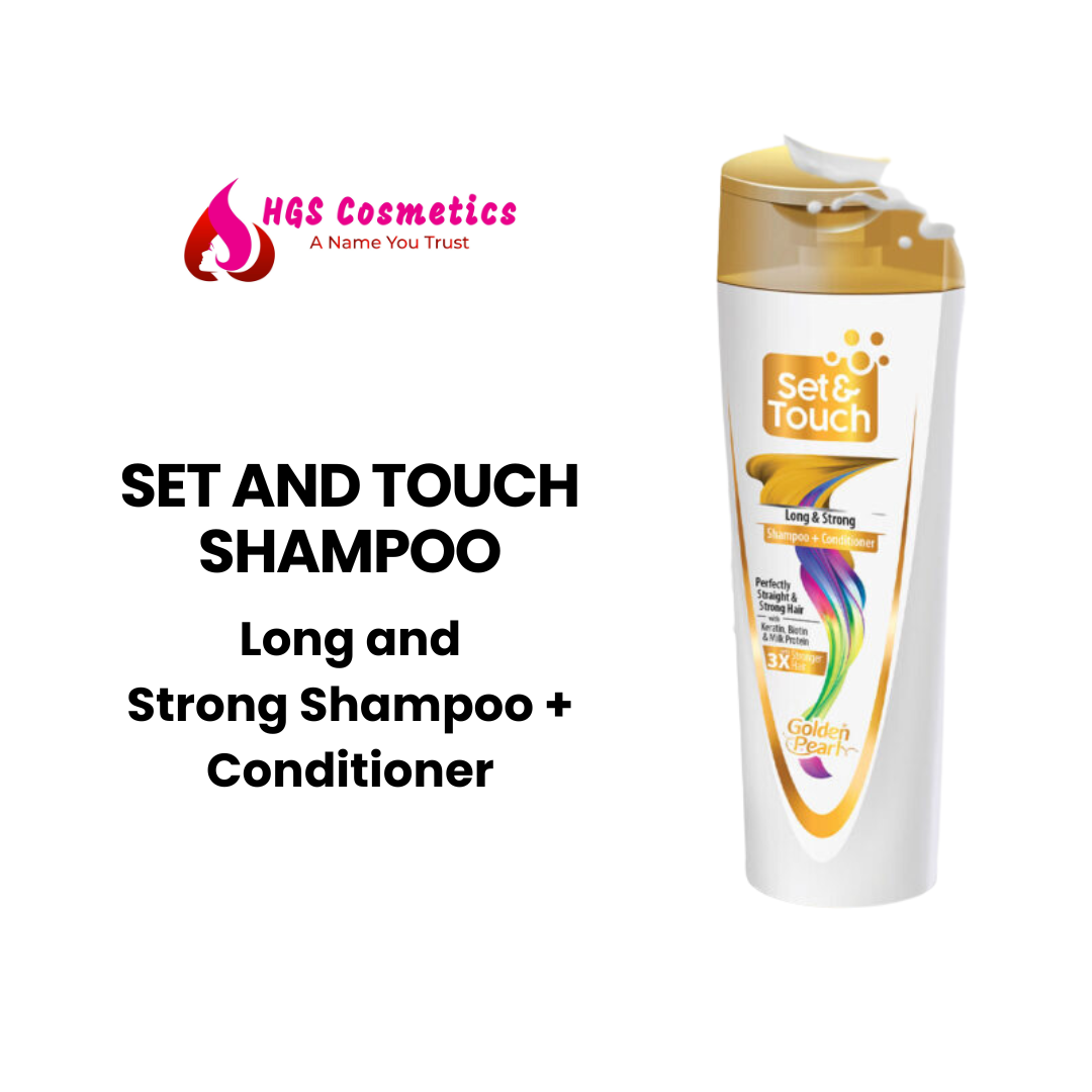 Golden Pearl Set And Touch Shampoo Long And Strong Shampoo ...